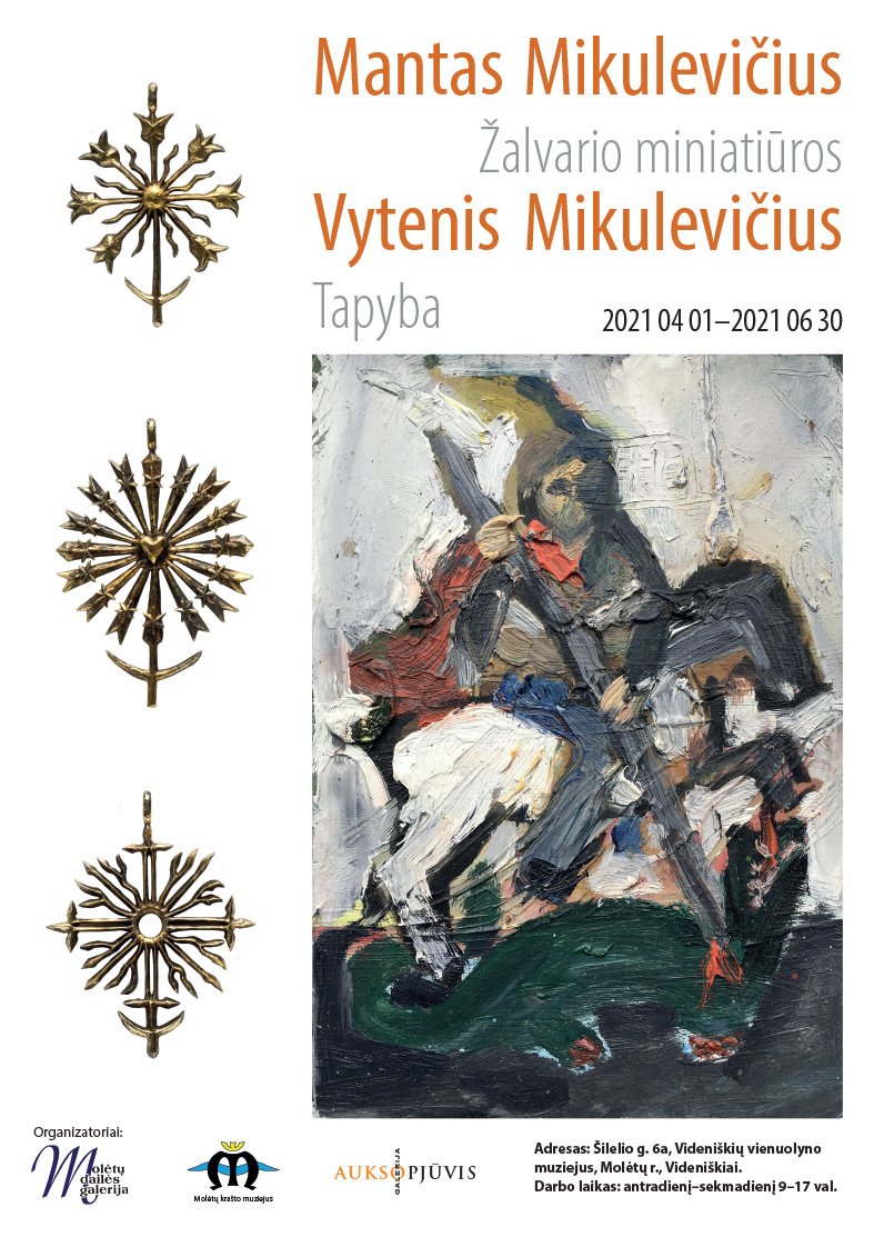 Manto Mikulevičiaus ir Vytenio Mikulevičiaus paroda Videniškių ...